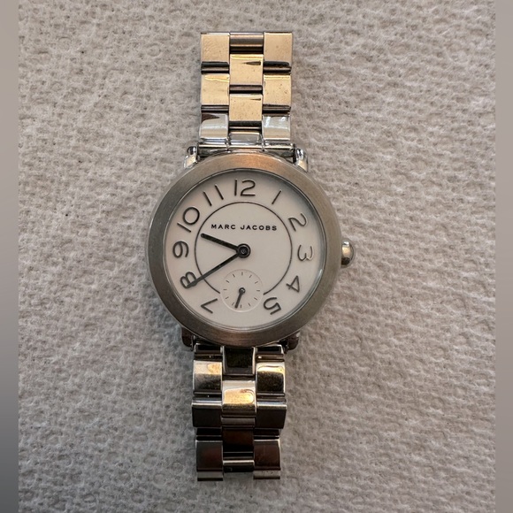 Marc Jacobs | Accessories | Marc Jacobs Silver Watch | Poshmark
